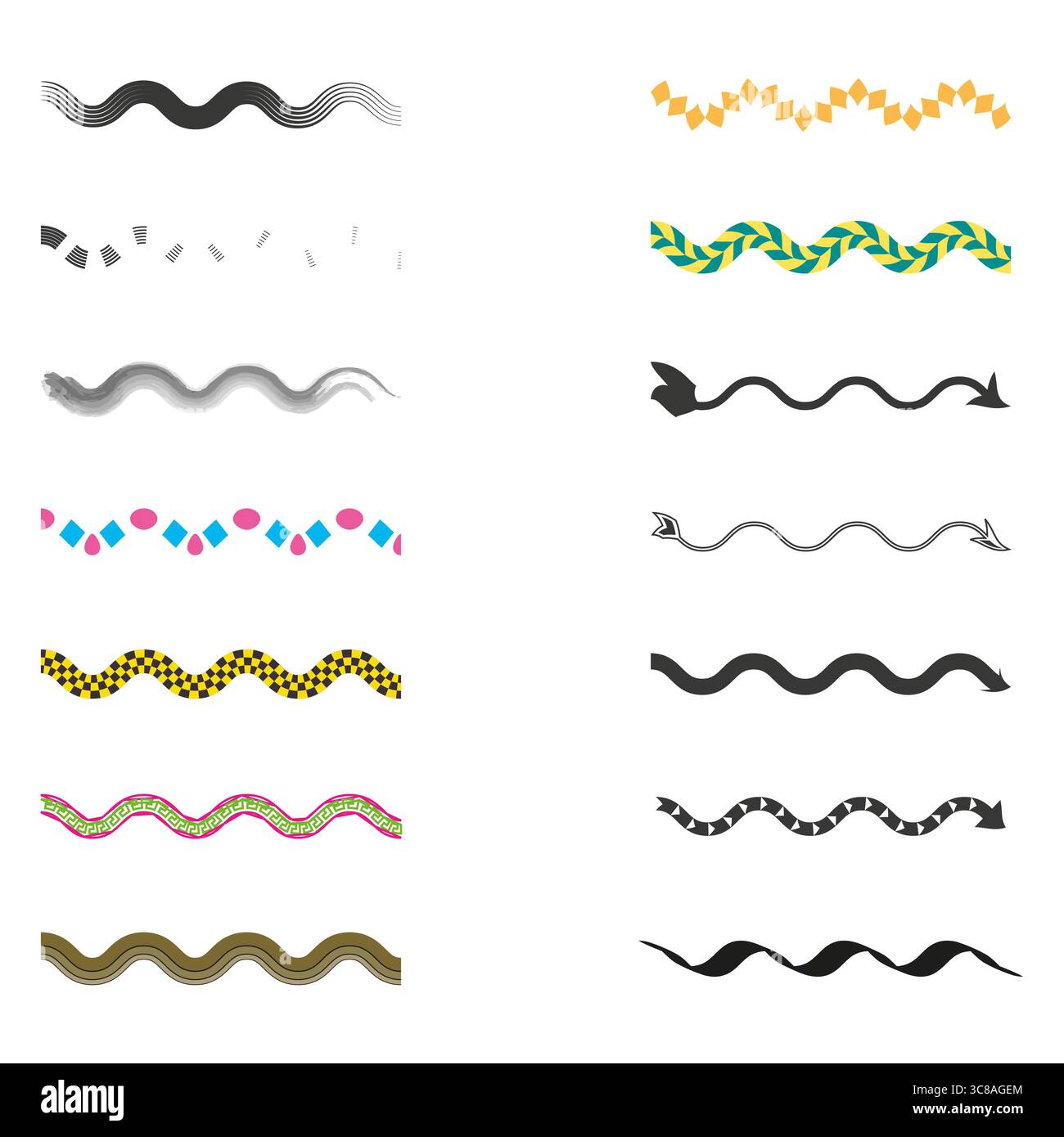 Harmonic form Stock Vector Images - Alamy