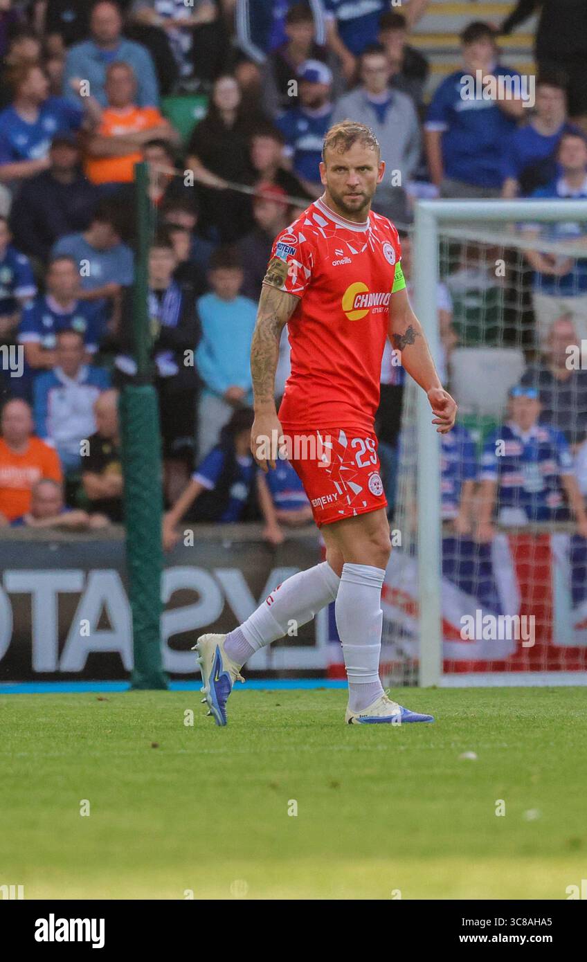 Windsor Park, Belfast, Northern Ireland, UK. 16 Jul 2025. UEFA ...