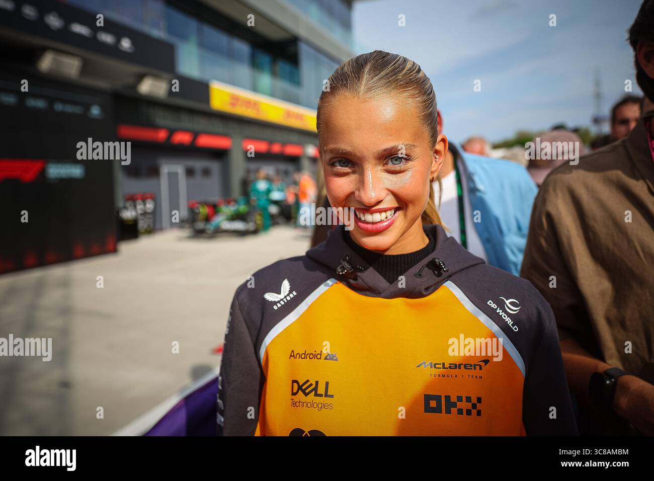 Margarida Corceiro girlfriend of Lando Norris McLaren F1 Team during ...