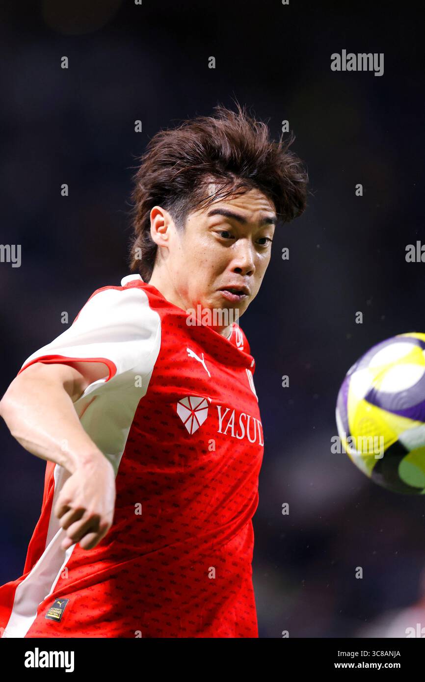 Junya Ito (Reims), AUGUST 2, 2025 - Football / Soccer : Stade de Reims ...