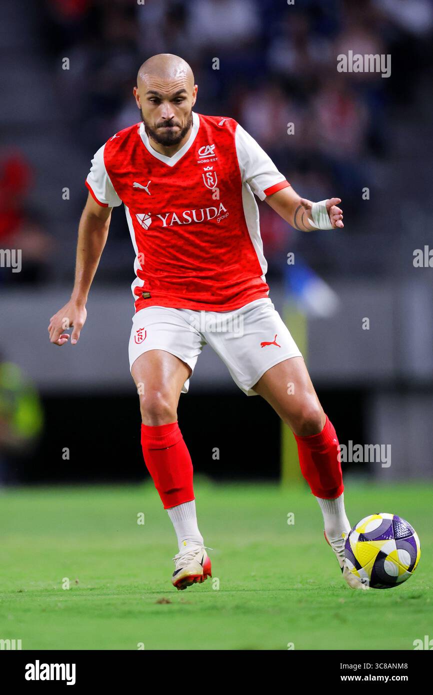 Teddy Teuma (Reims), AUGUST 2, 2025 - Football / Soccer : Stade de ...