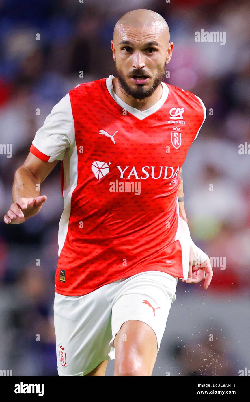 Teddy Teuma (Reims), AUGUST 2, 2025 - Football / Soccer : Stade de ...