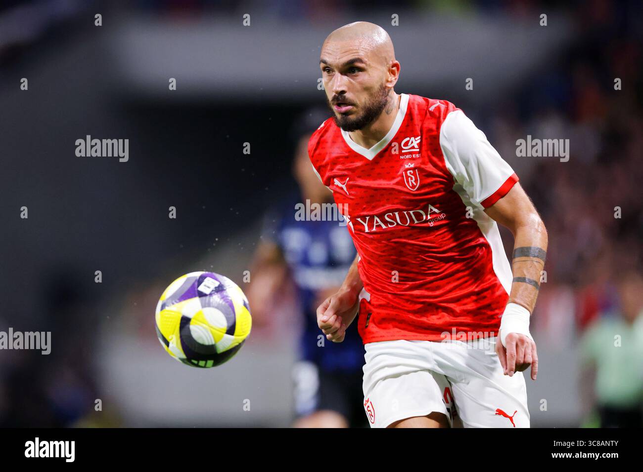Teddy Teuma (Reims), AUGUST 2, 2025 - Football / Soccer : Stade de ...