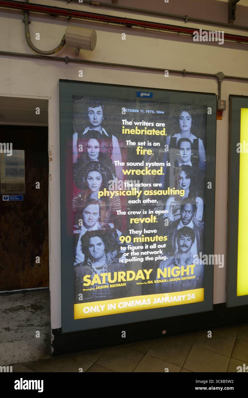 London, England, United Kingdom 29th May 2025 Saturday Night Billboard ...