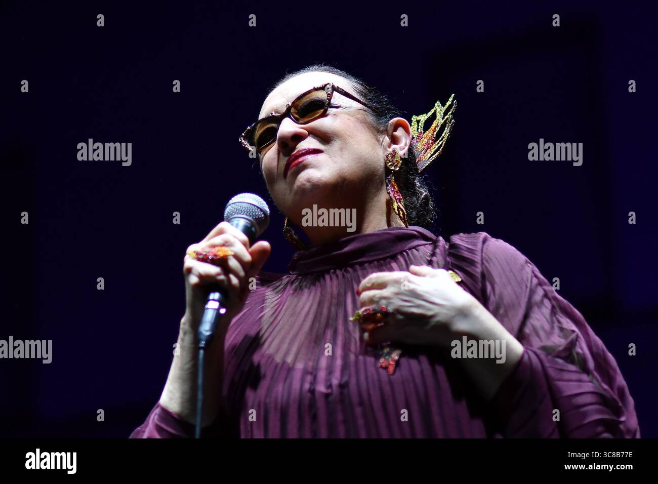 Madrid, Spain. 04th Aug, 2025. Singer Maria Isabel Quiñones Gutierrez ...