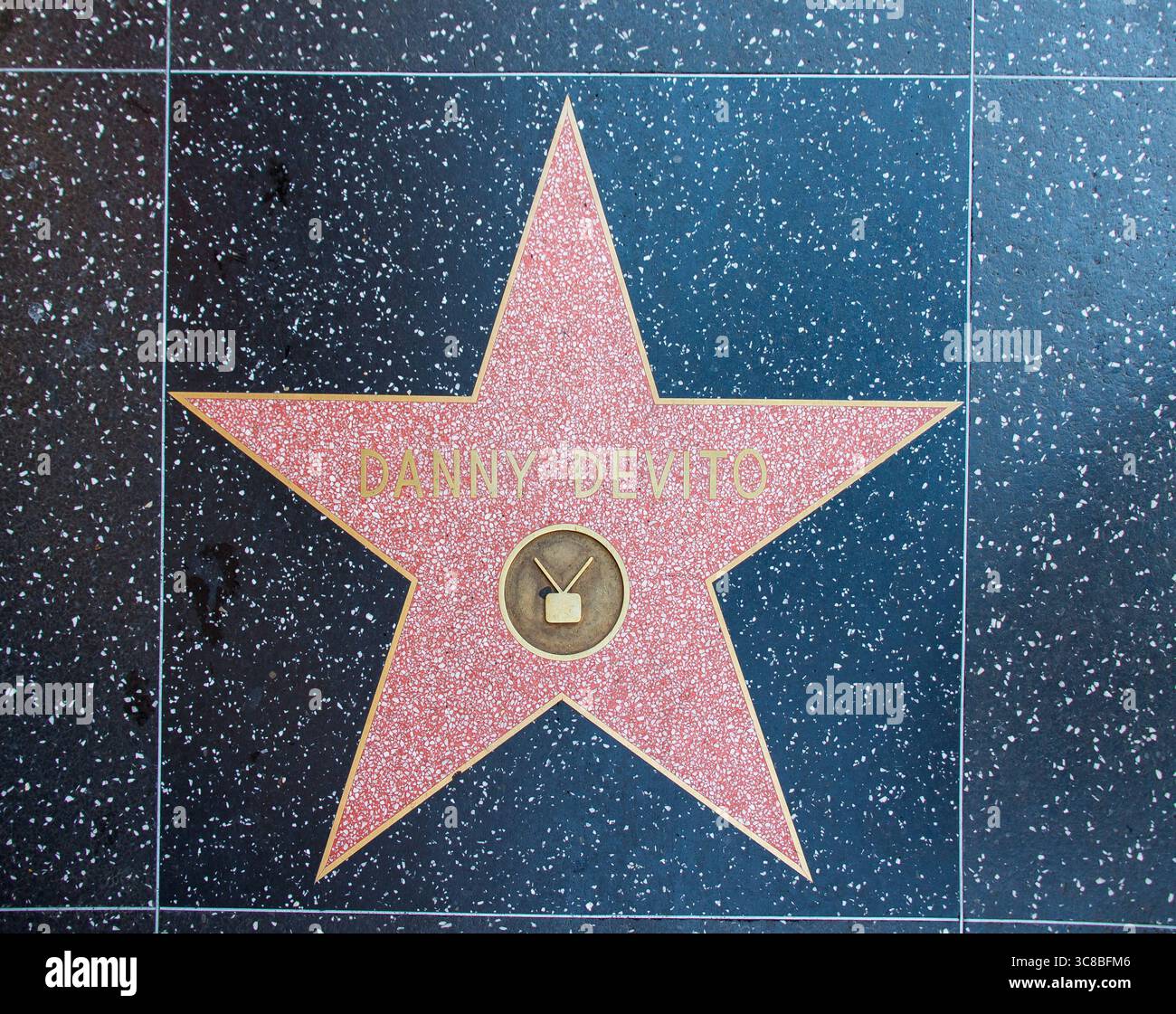 The Danny Devito Hollywood Walk of Fame celebirty star at Hollywood ...