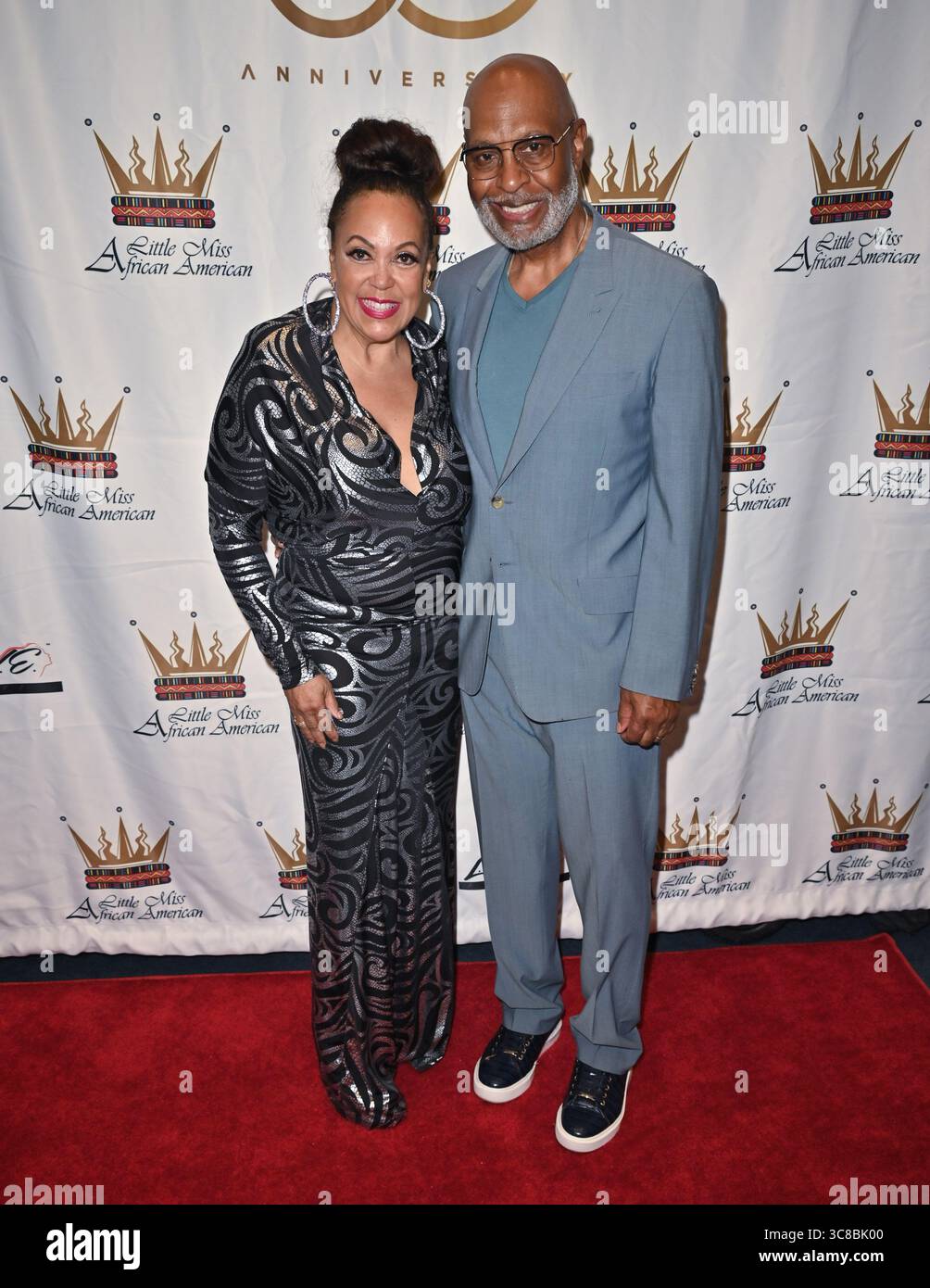 Hollywood, CA USA - August 3, 2025: Lisa Ruffin, James Pickens Jr ...