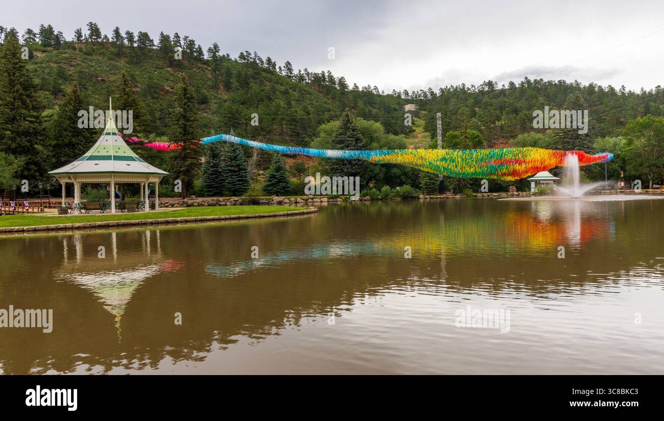 Green Mountain Falls, Colorado - July 24, 2025: "Off the Beaten Path ...
