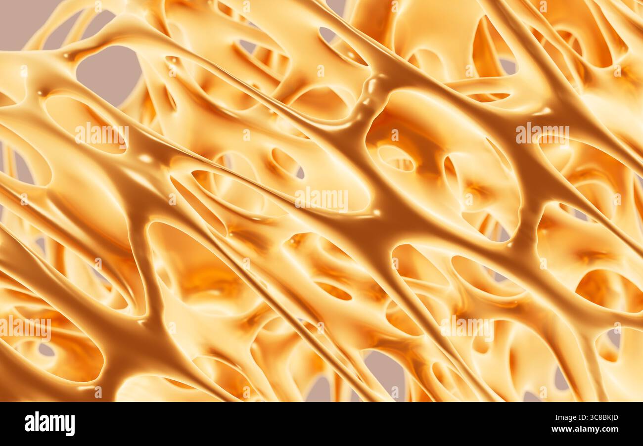 Abstract porous framework material background, nerve fibers background ...