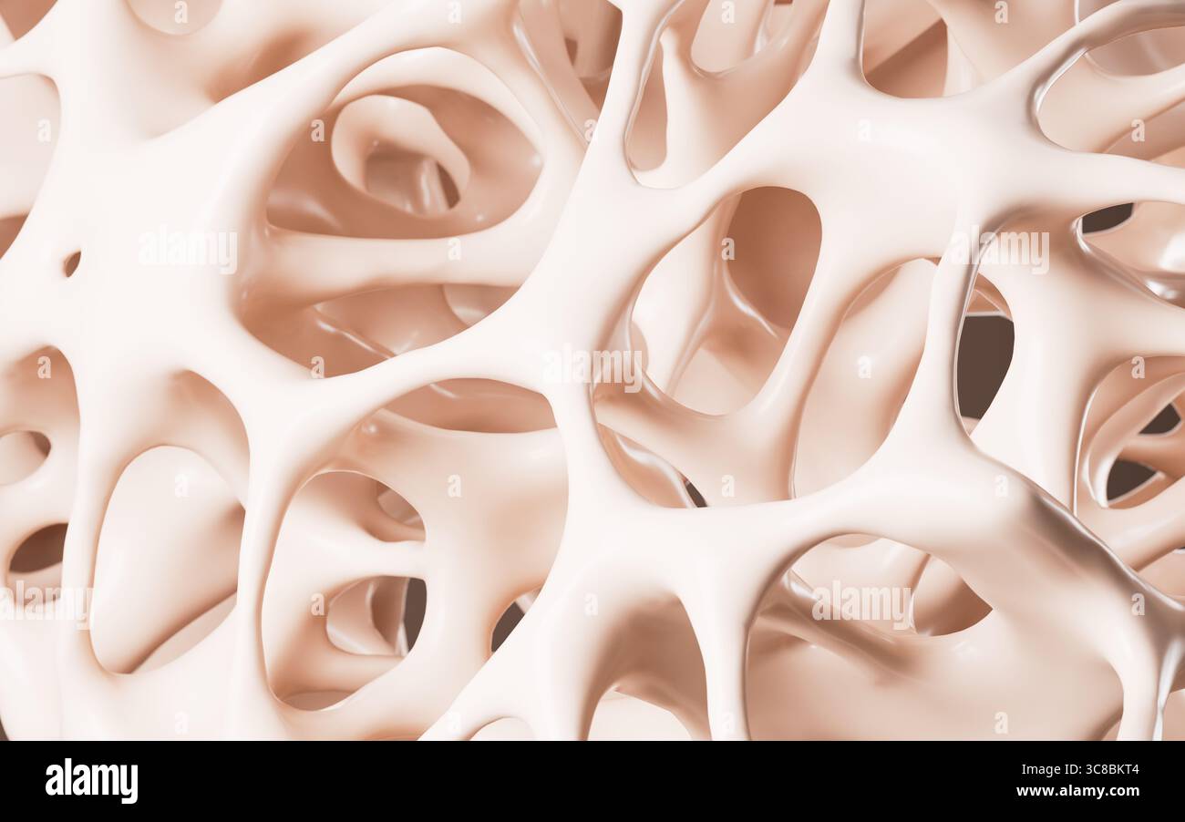 Abstract porous framework material background, nerve fibers background ...