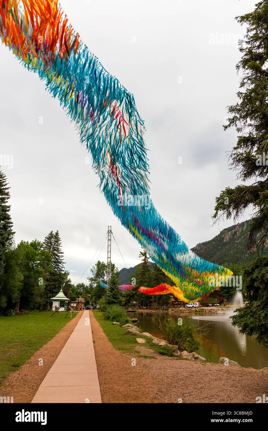 Green Mountain Falls, Colorado - July 24, 2025: "Off the Beaten Path ...