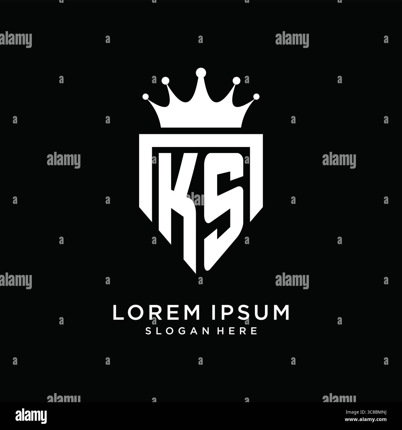 Letter ks logo hi-res stock photography and images - Alamy