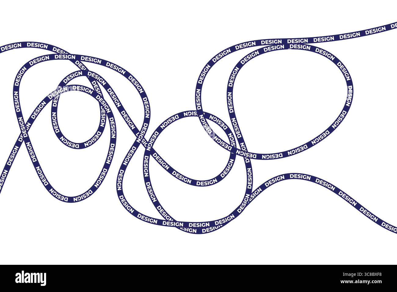 Abstract visualization complex digital network hi-res stock photography ...