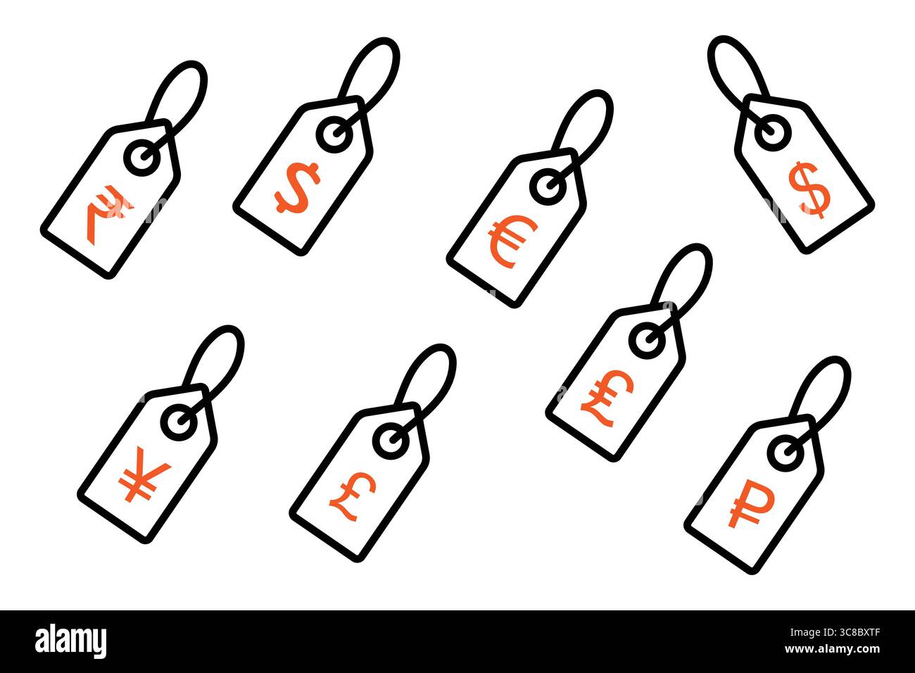 Currency euros exchange Stock Vector Images - Alamy