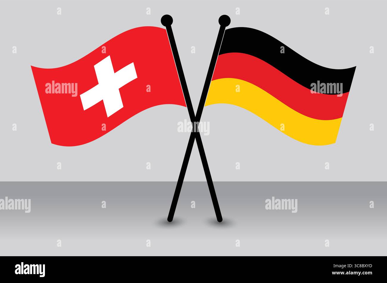 Swiss german relations Stock Vector Images - Alamy