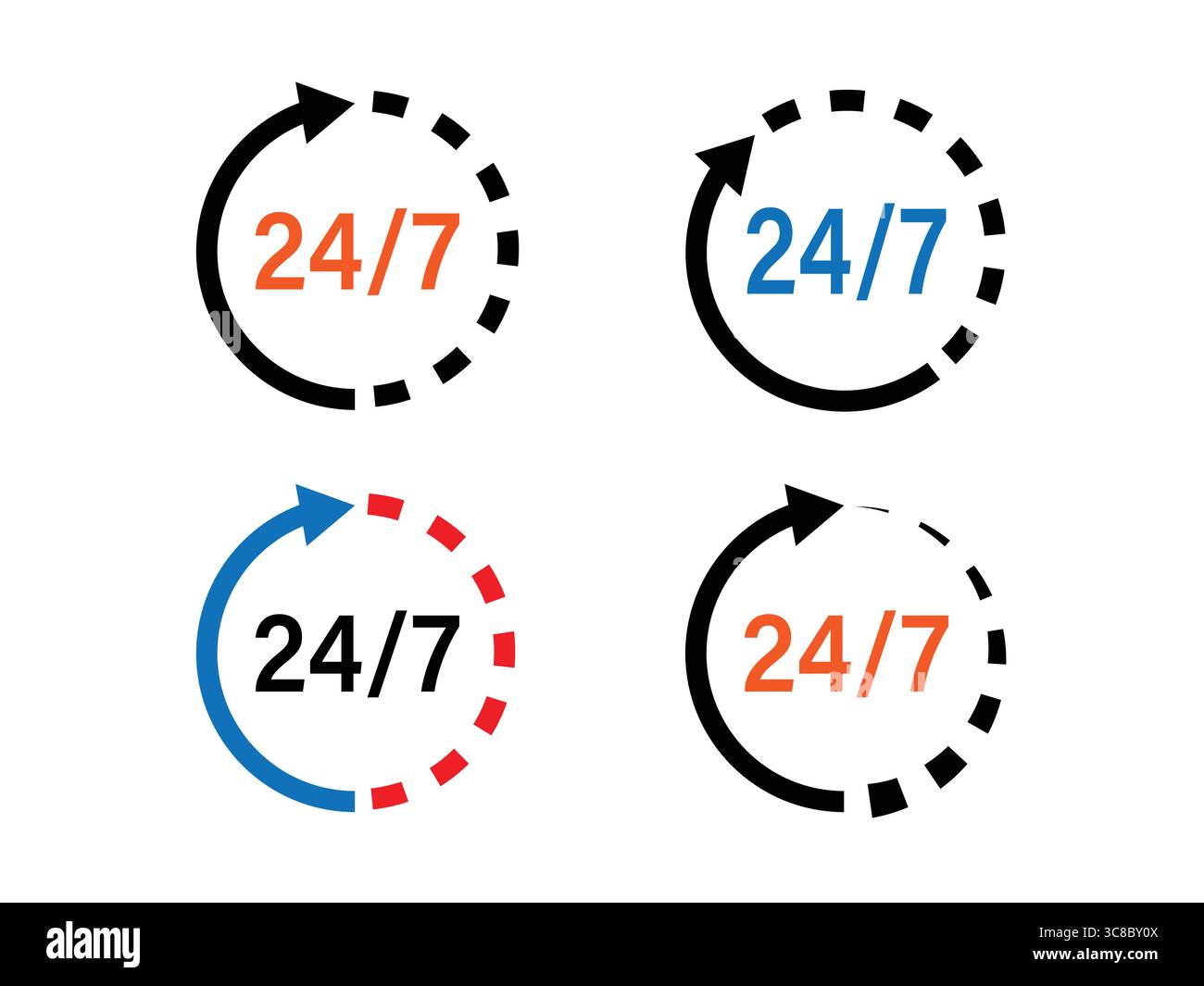 24 colors set Cut Out Stock Images & Pictures - Alamy