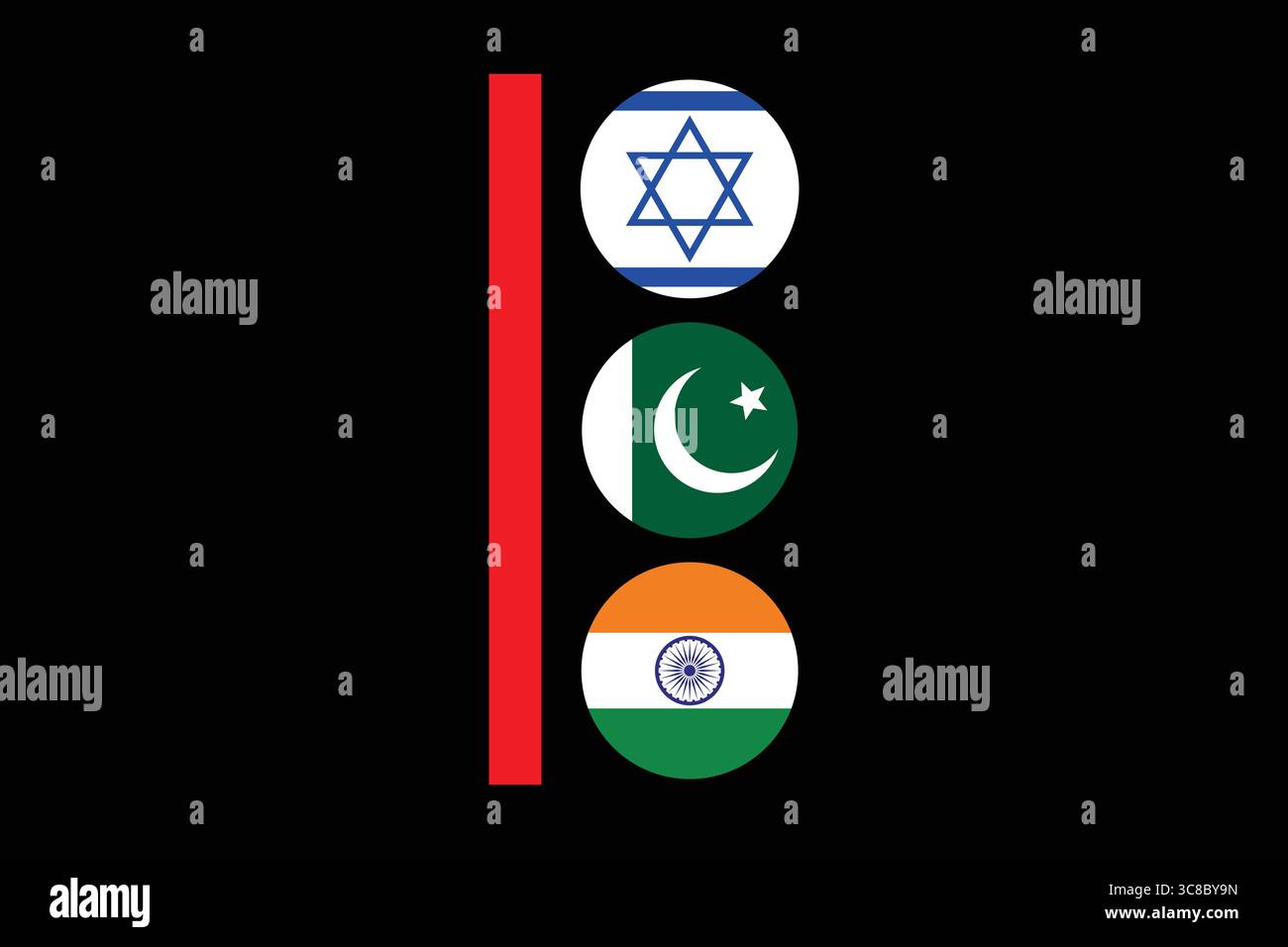 Light presentation displayed on Stock Vector Images - Alamy