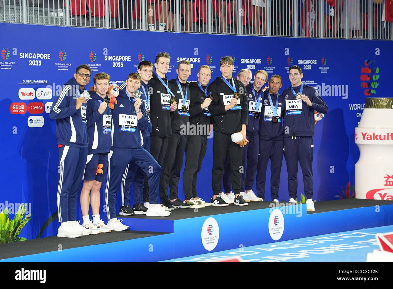 Singapore 2025 world aquatics france hi-res stock photography and ...