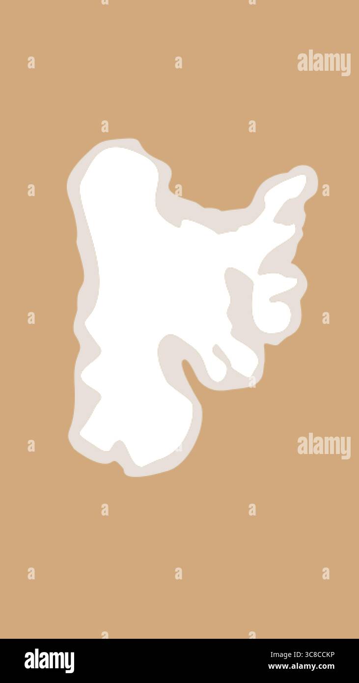 Ripped cutout paper jagged Stock Vector Images - Alamy