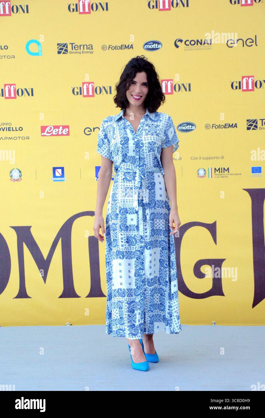 GIFFONI VALLE PIANA,ITALY - July 18,2025 : Stella Falchi attends ...