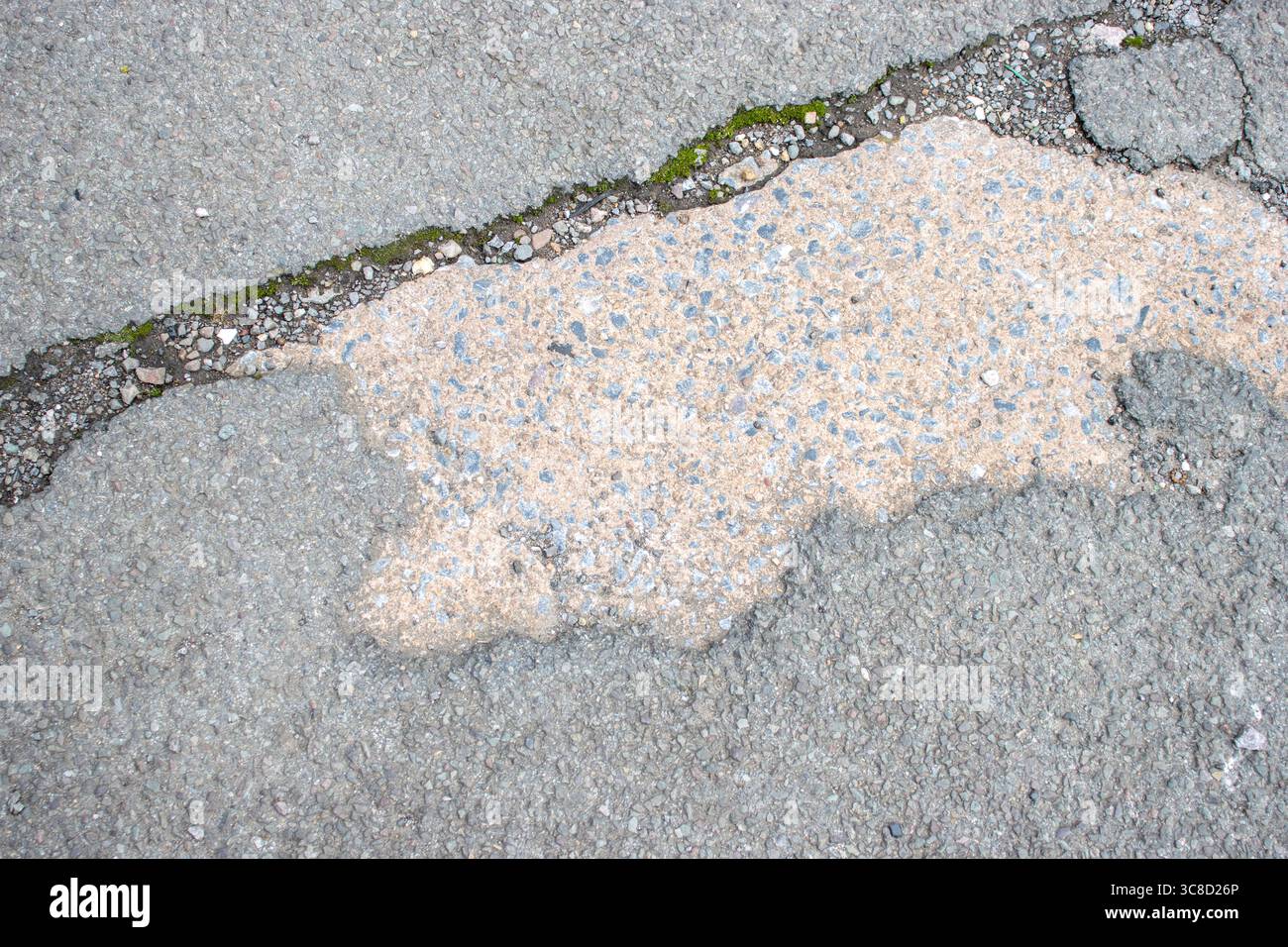 Tarmac street in industrial hi-res stock photography and images - Alamy