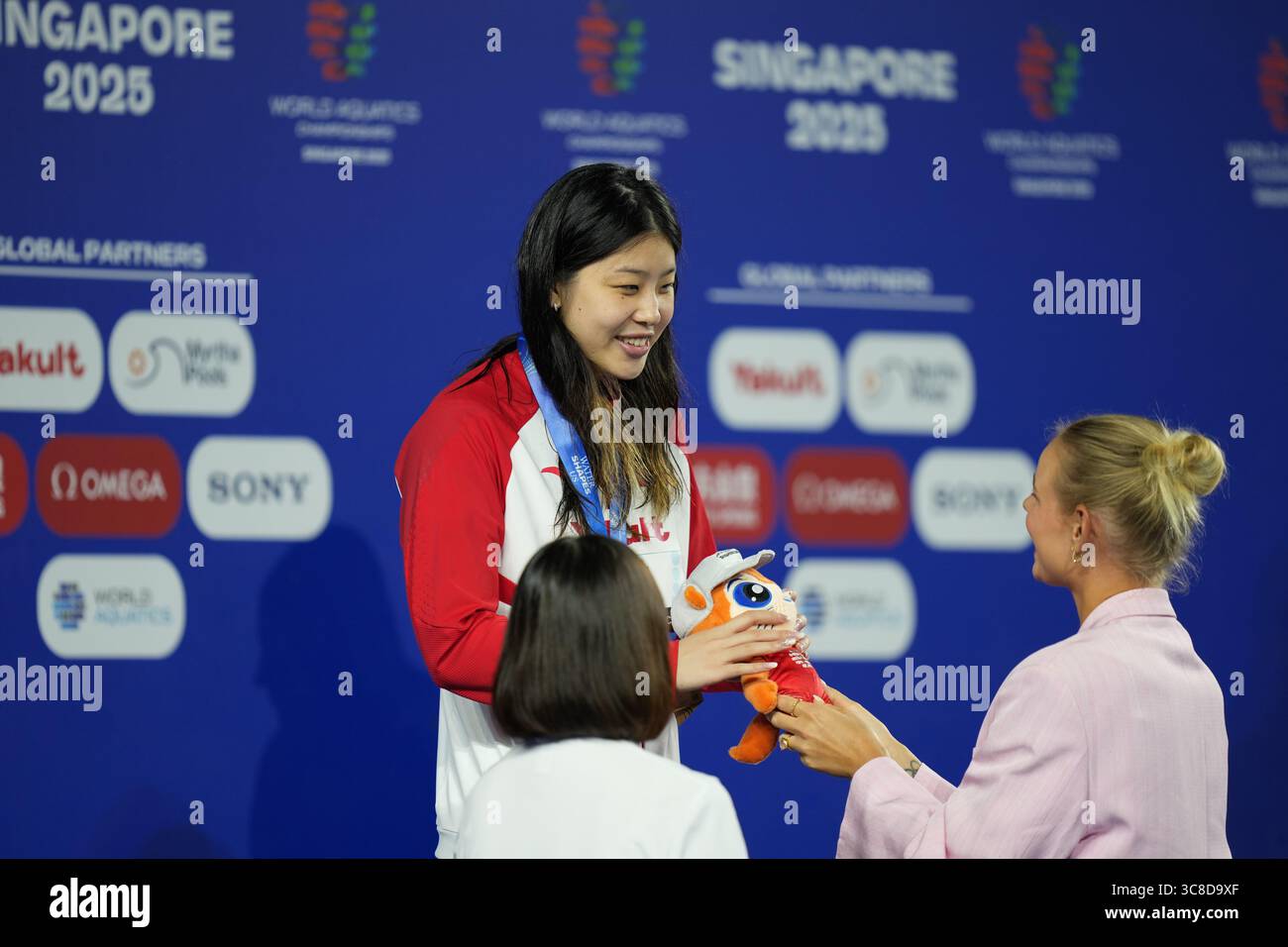 Singapore, Singapore. 3rd August, 2025. Meg HARRIS (AUS) won gold in ...