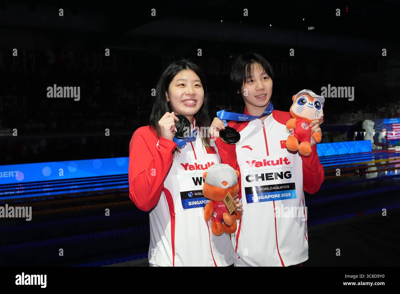Singapore, Singapore. 3rd August, 2025. Meg HARRIS (AUS) won gold in ...