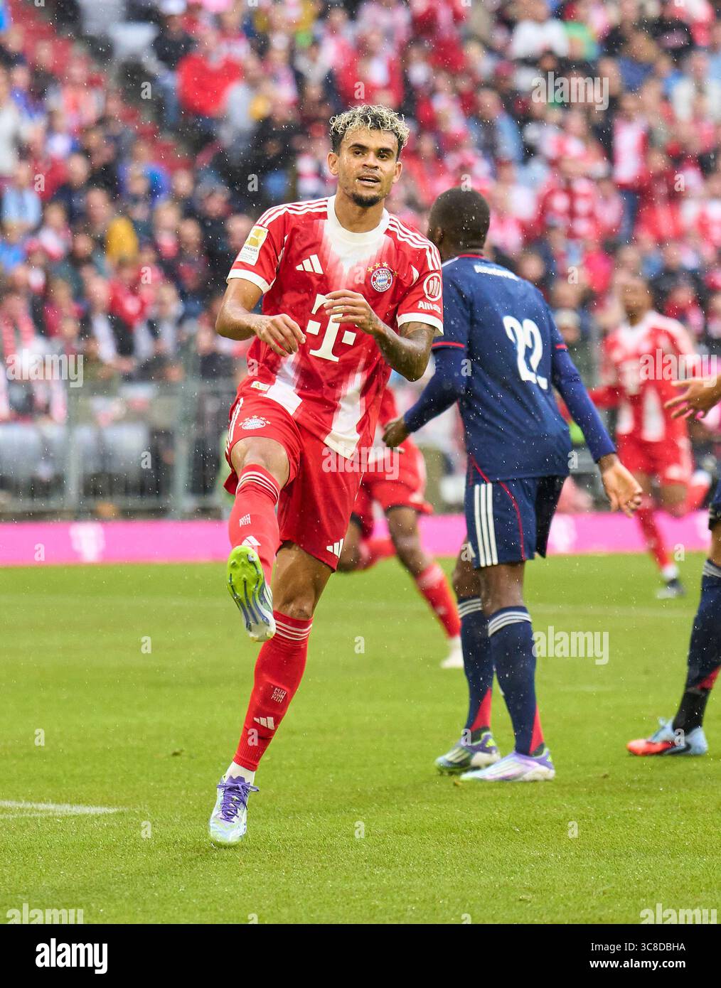 Luis diaz fc bayern munich in action hi-res stock photography and ...