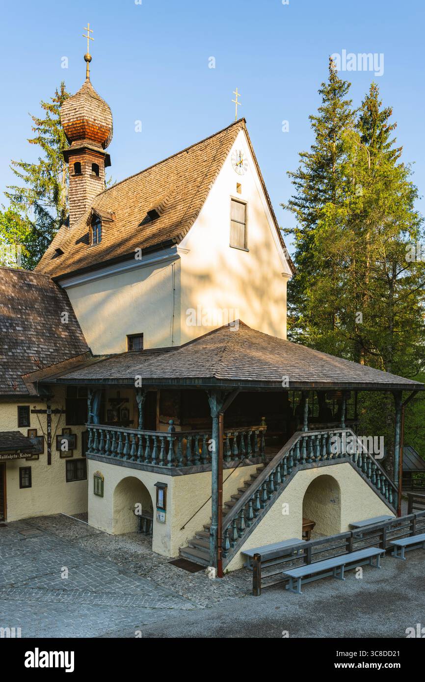 Pilgrimage church of the Assumption of Mary in Birkenstein in the first ...