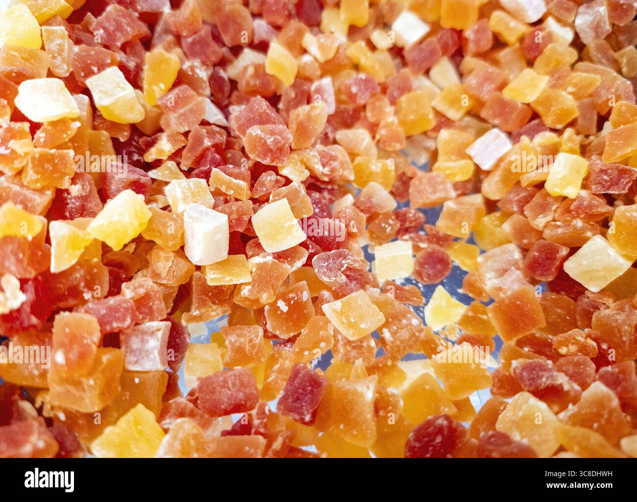 Detail of sweet dried fruits, preservation method Stock Photo - Alamy