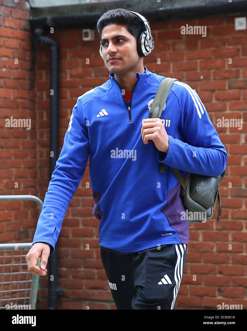 London, England, August 04 2025: Shubman Gill (77 India) arrives before ...