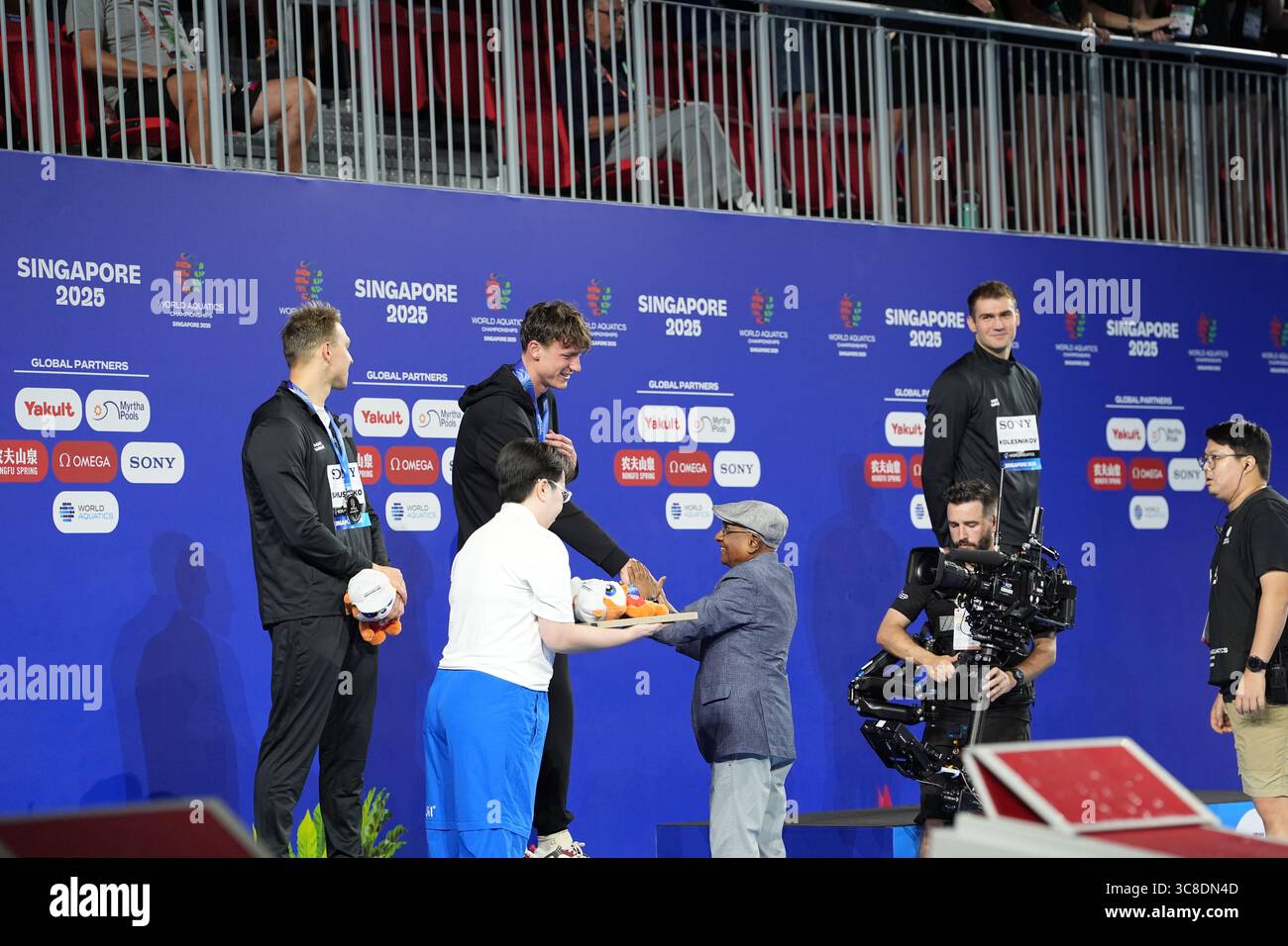 Singapore, Singapore. 3rd August, 2025. Kliment KOLESNIKOV (NAB) won ...