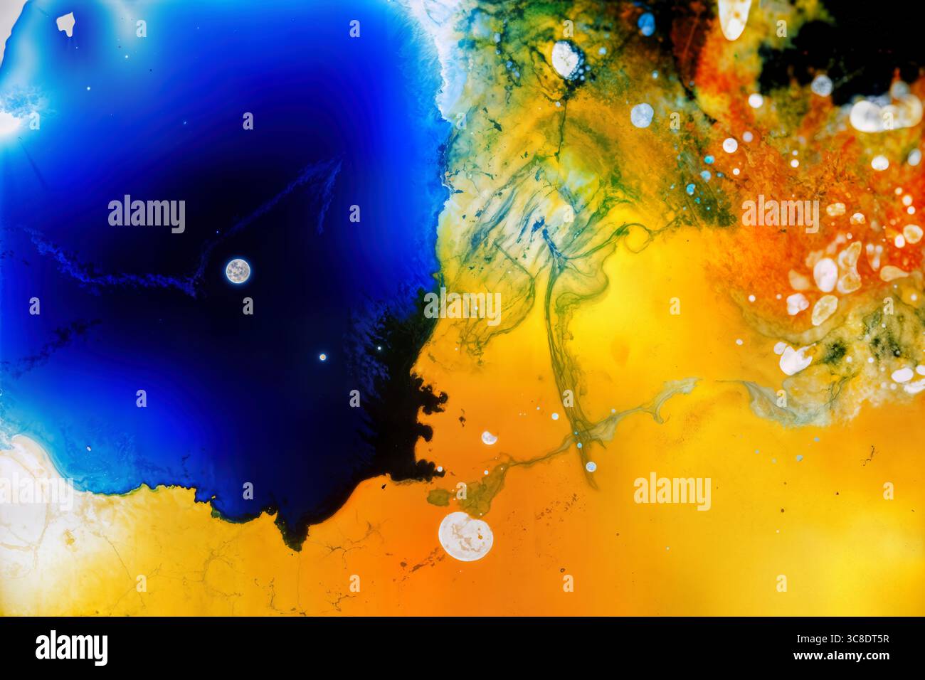 Fluid texture art colorful hi-res stock photography and images - Alamy