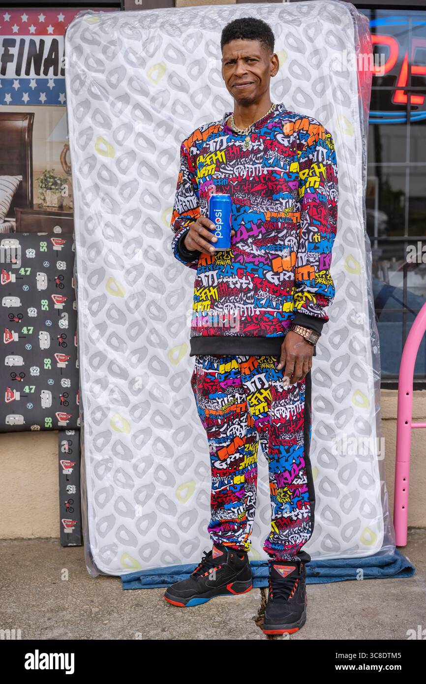 African american salesman outside hi-res stock photography and images ...