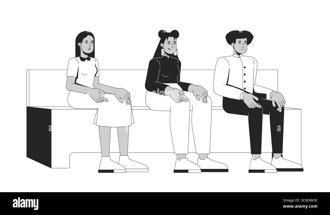 Person Sitting On Bench Cad Block