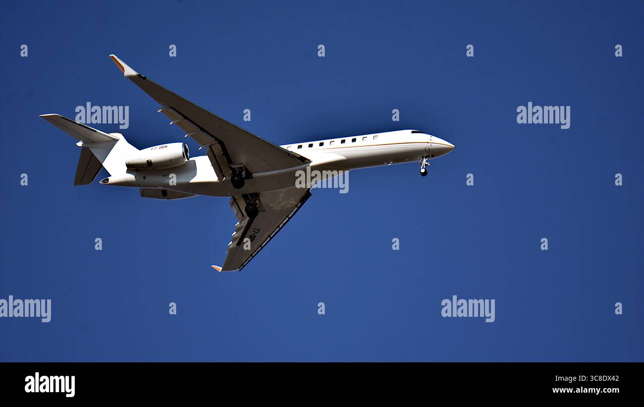 TAG Aviation plane arrives at Marseille Provence Airport. (Photo by ...