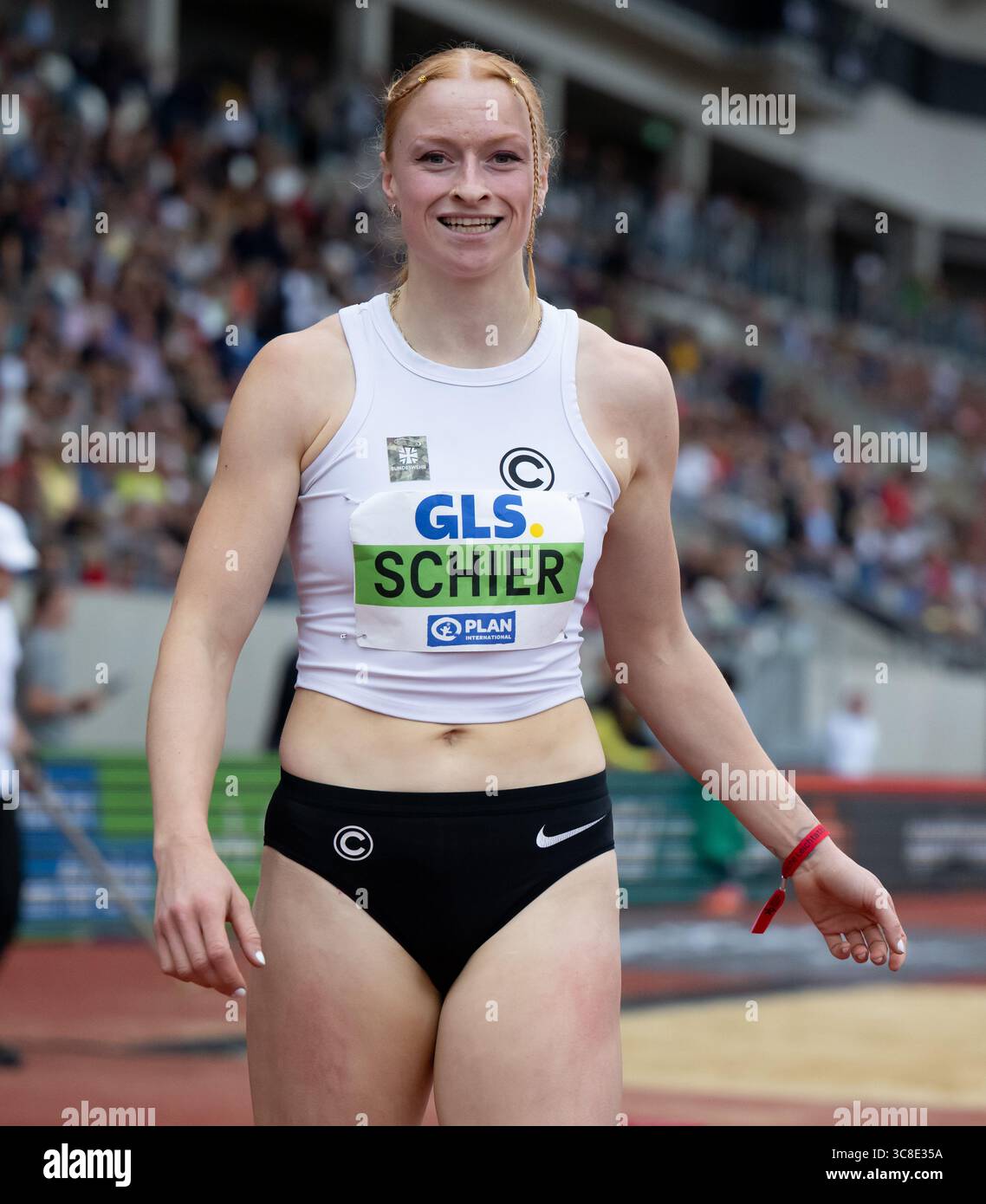 03 August 2025, Saxony, Dresden: Athletics: German Championships in the ...