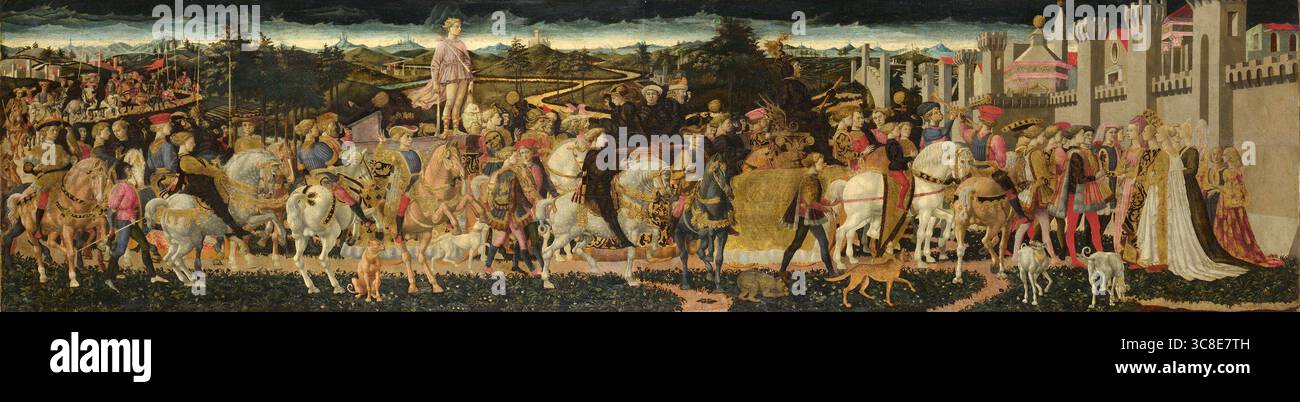 The Triumph of David - The Story of David Panels are two c. 1445–1455 ...