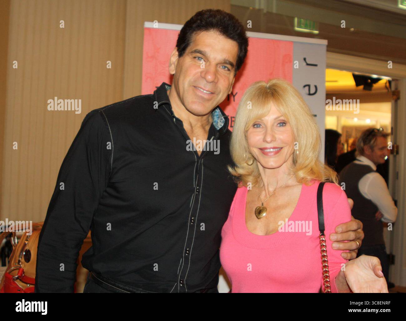 Lou Ferrigno and his wife Carla Ferrigno at the First Annual Oscar ...