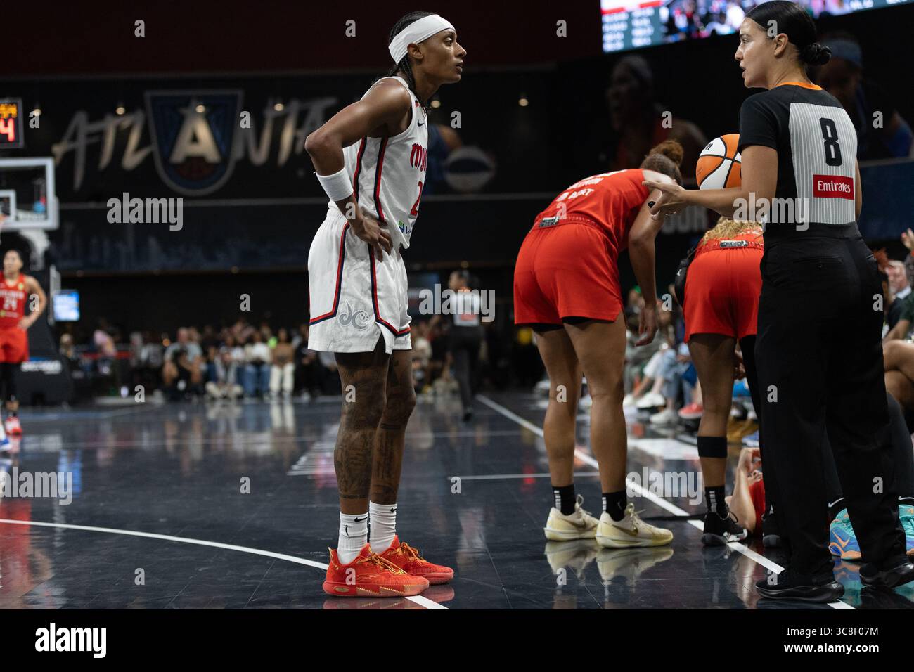 Washington Mystics take on the Atlanta Dream at Gateway Center Arena in ...