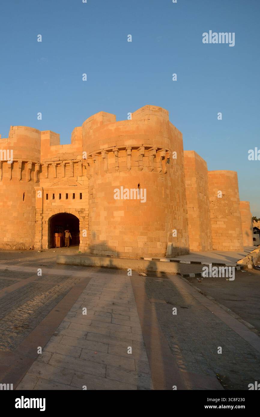 The Citadel of Qaitbay (The Fort of Quitbay), is a 15th century ...