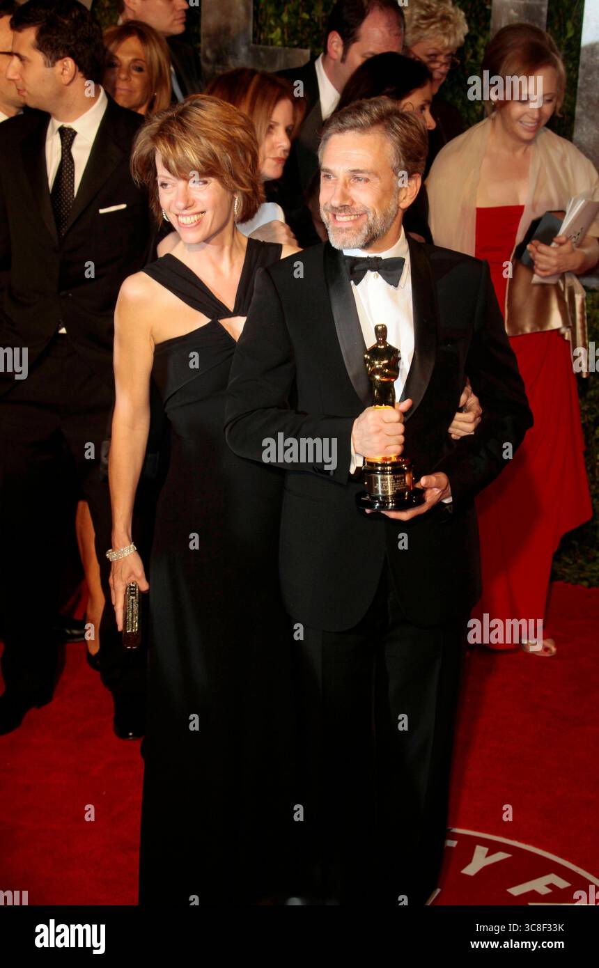 Christoph waltz and his wife judith holste hi-res stock photography and ...