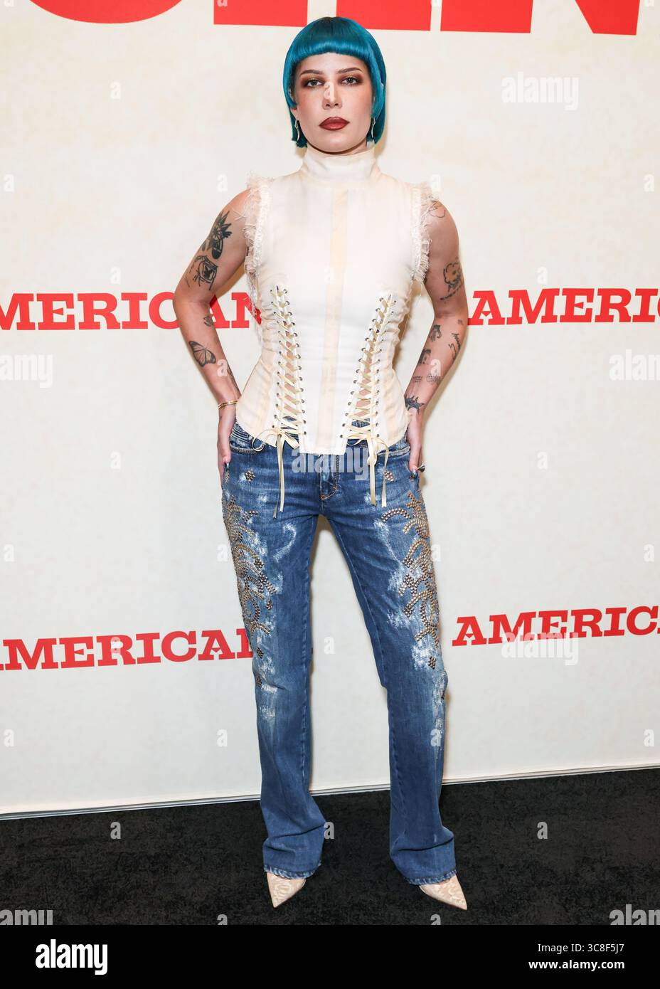 HOLLYWOOD, LOS ANGELES, CALIFORNIA, USA - AUGUST 03: American singer ...