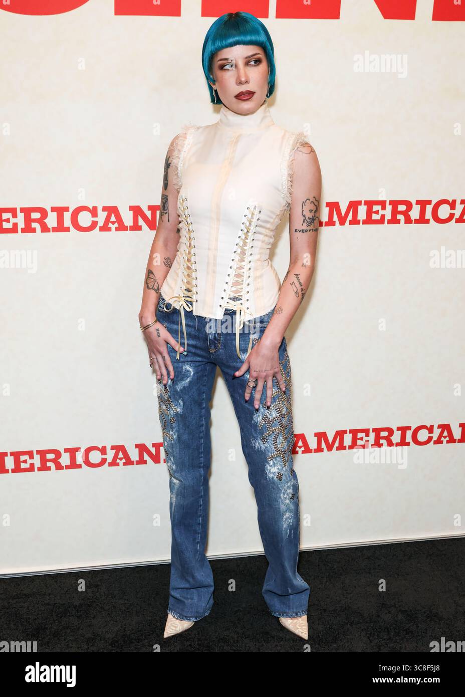 HOLLYWOOD, LOS ANGELES, CALIFORNIA, USA - AUGUST 03: American singer ...