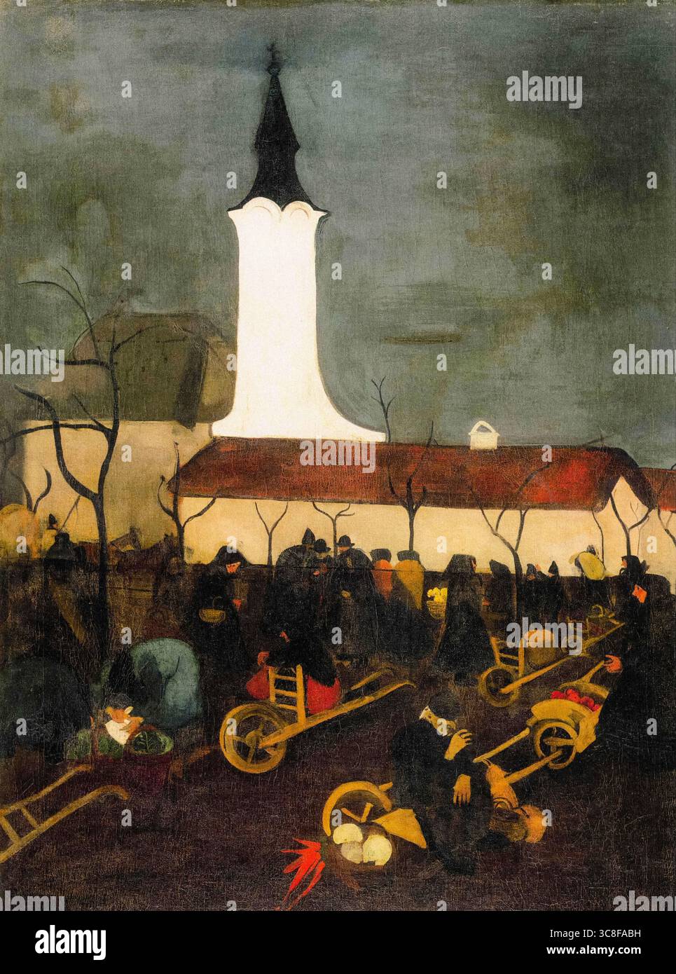 Hungarian oil painting hi-res stock photography and images - Alamy