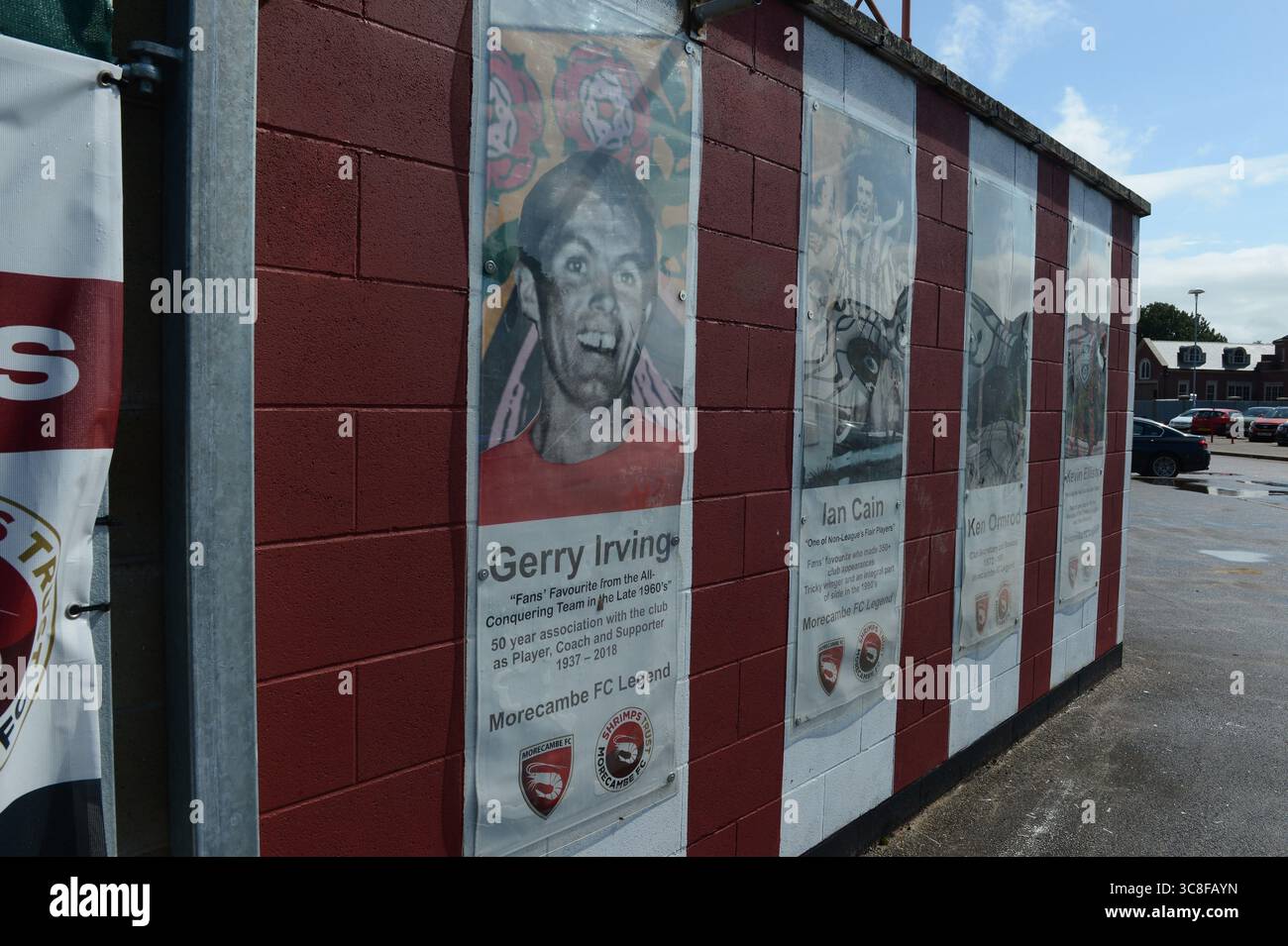 Morecambe fc board hi-res stock photography and images - Alamy