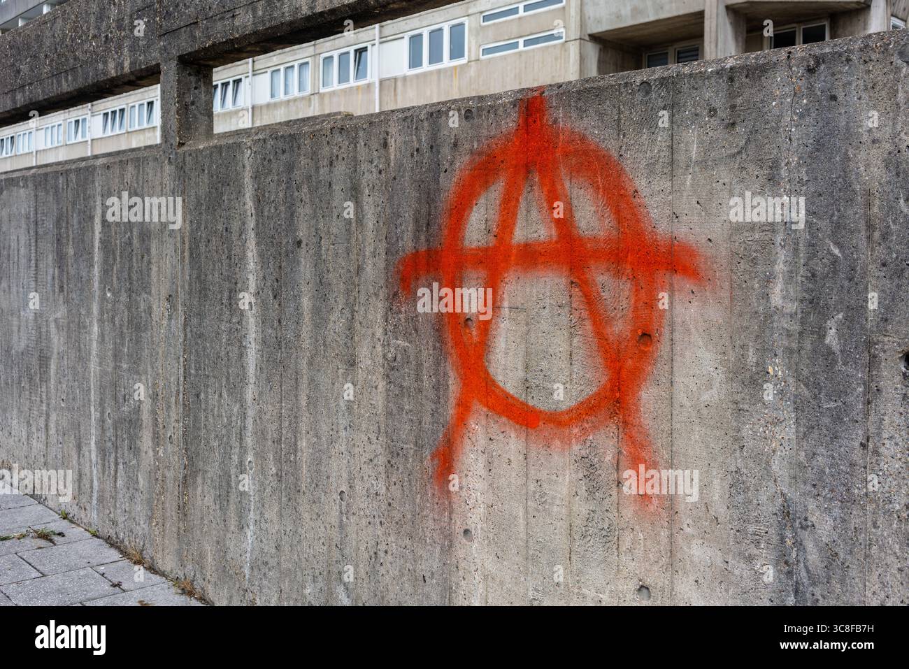 Anarchy symbol hi-res stock photography and images - Alamy