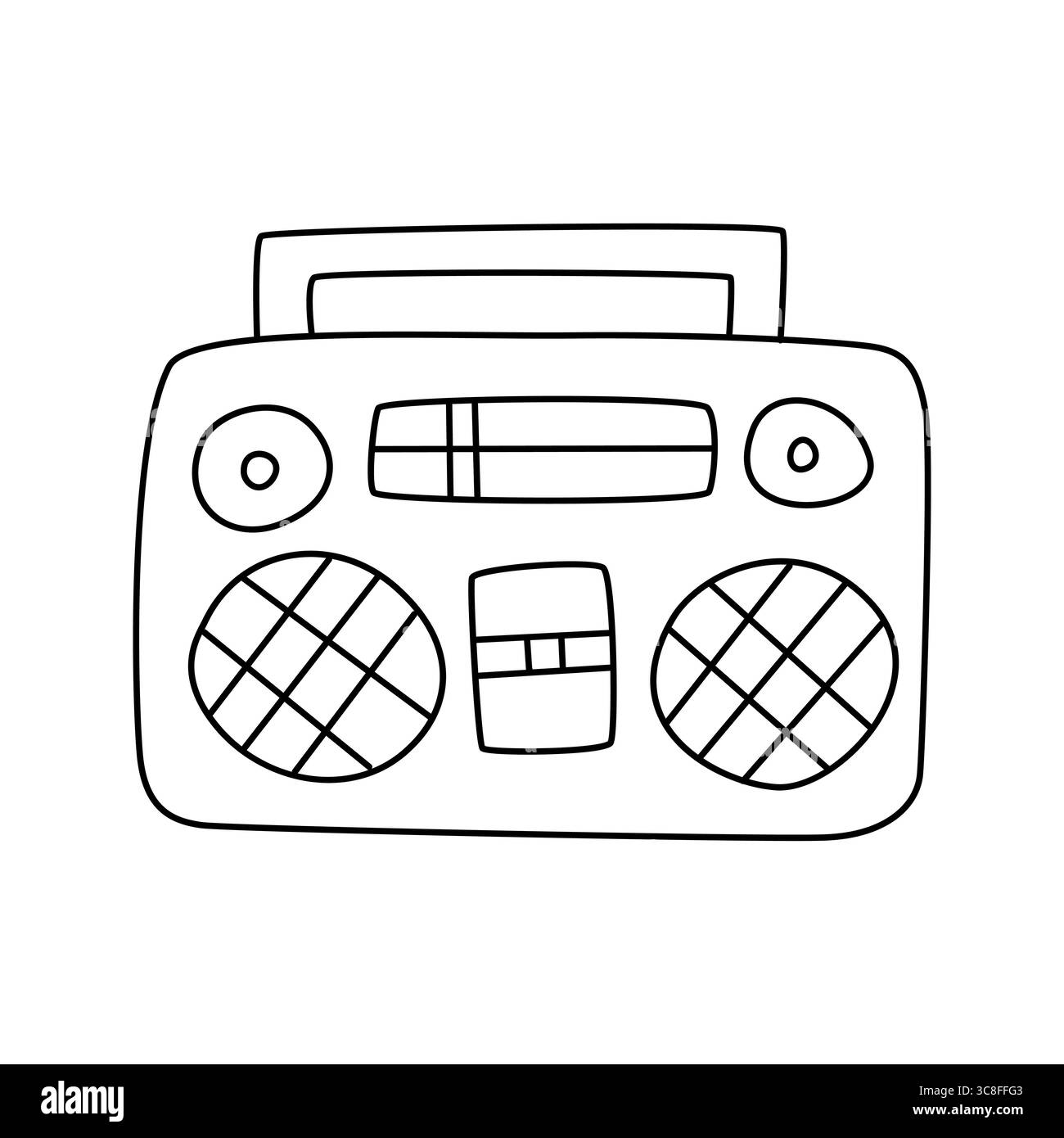 Old audio system Black and White Stock Photos & Images - Alamy