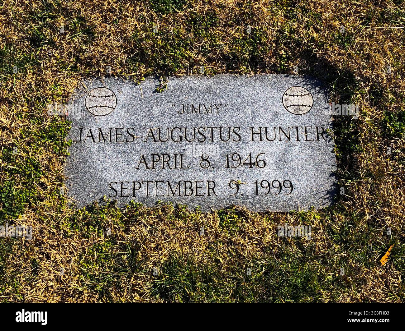 Jim hunter baseball hi-res stock photography and images - Alamy