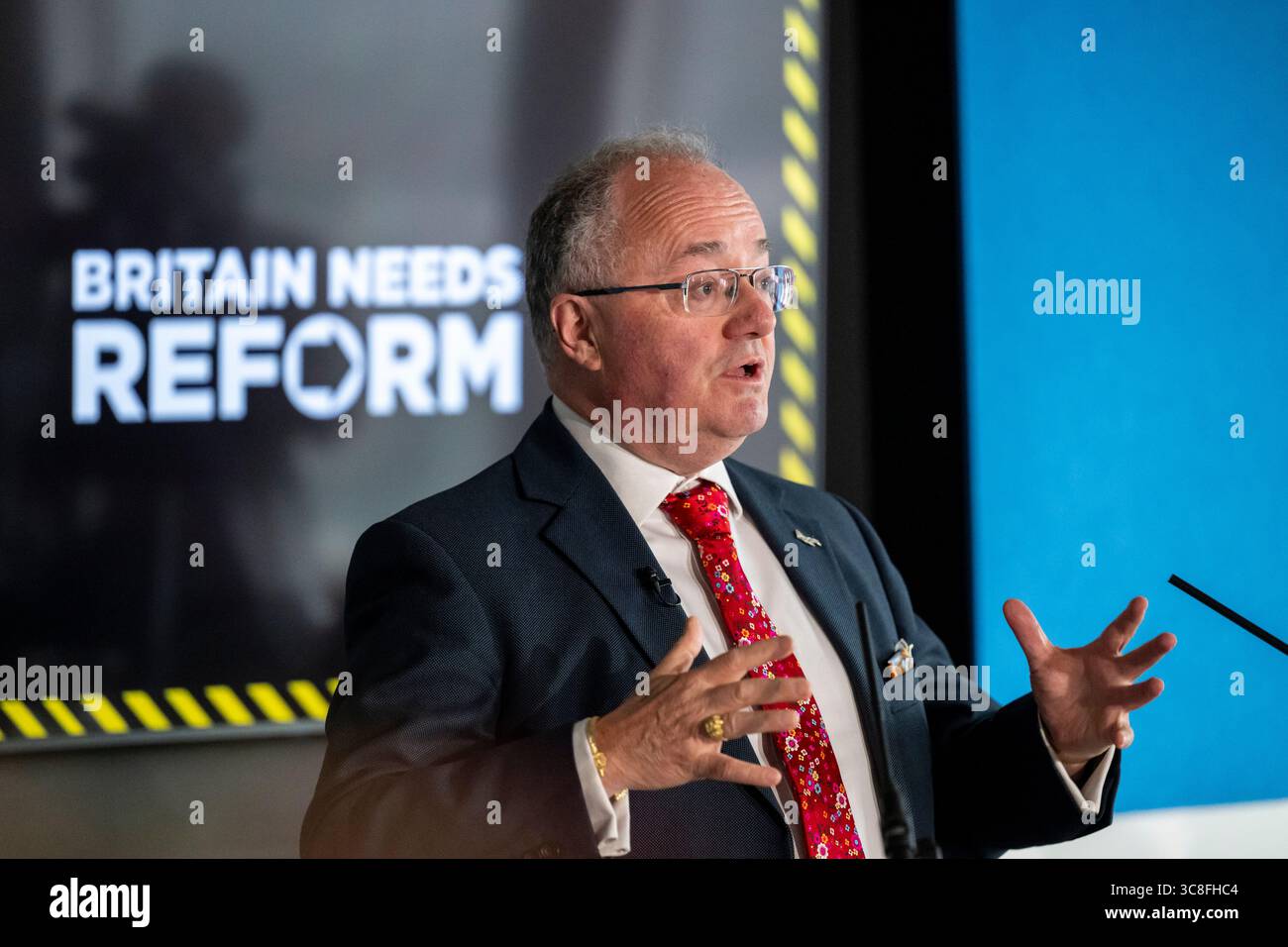 London, UK. 4 August 2025. Rupert Matthews, police and crime ...